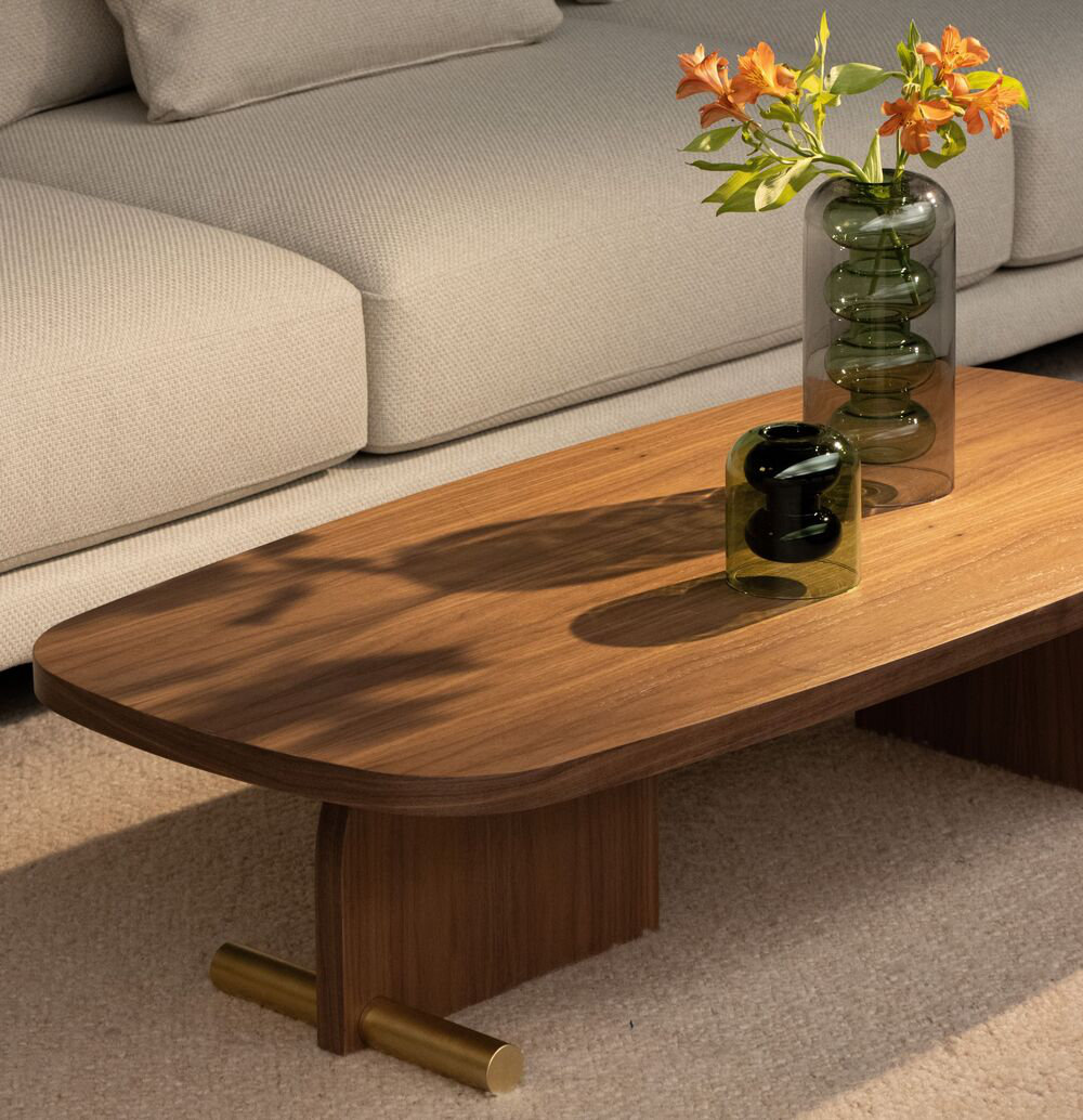 Nomon Nova Solid Wood Top Single Coffee Table | Perigold